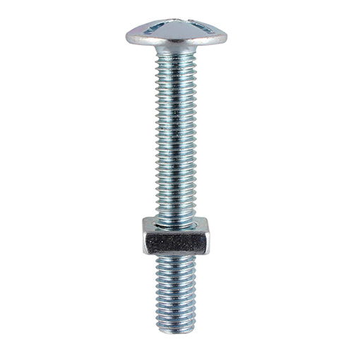 TIMCO Roofing Bolts & Square Nuts Silver - M8 x 30 – Trade Counter Online
